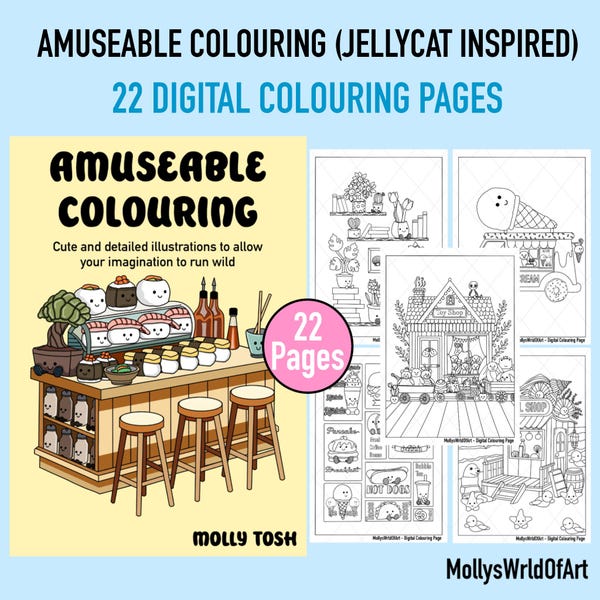 Jellycat Coloring - Etsy