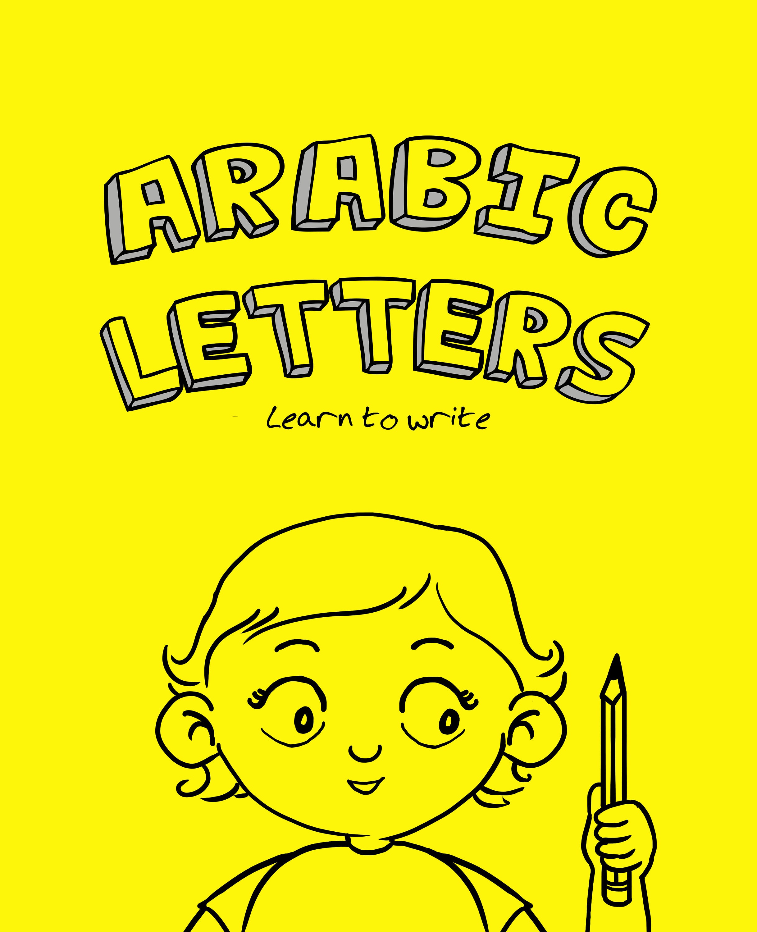 Arabic Letters, Tracing Arabic Letters, Kids Learning to Write - Etsy