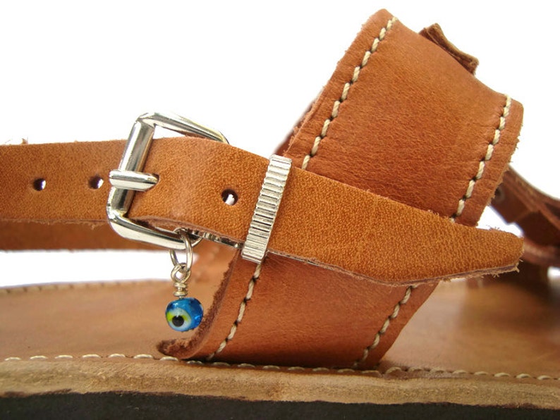 Sandale en cuir grec, Sandales Grecques, Sandales strappy, Sandales ...