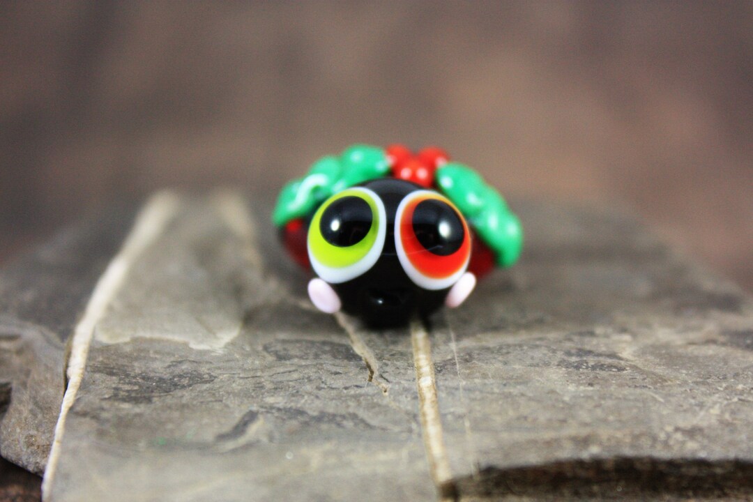 Earthy Friends, Ladybug, Glass Ladybug, Fairy Garden Accessories ...