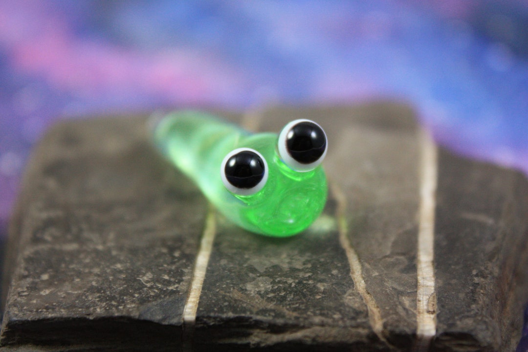 Slug Miniature Slug Glass Miniature Fairy Garden Slug - Etsy
