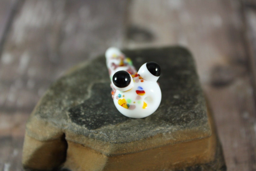 Slug, Miniature Slug, Glass Miniature, Fairy Garden Slug, Terrarium ...