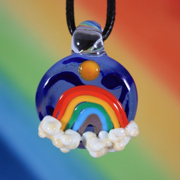 Heady Glass Pendant - Etsy