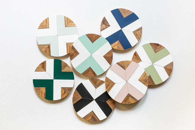 MADI Round 7 Round READY to SHIP Geometric Wall | Etsy