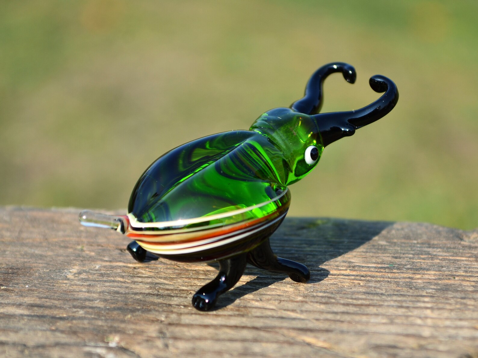 Glass Bug Figurine Bug Christmas Decoration Bug Xmas Sculpture - Etsy