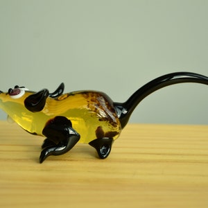 Glass Mouse Figures Sculpture Mouse Figurines Murano Mice Animals Mouse ...