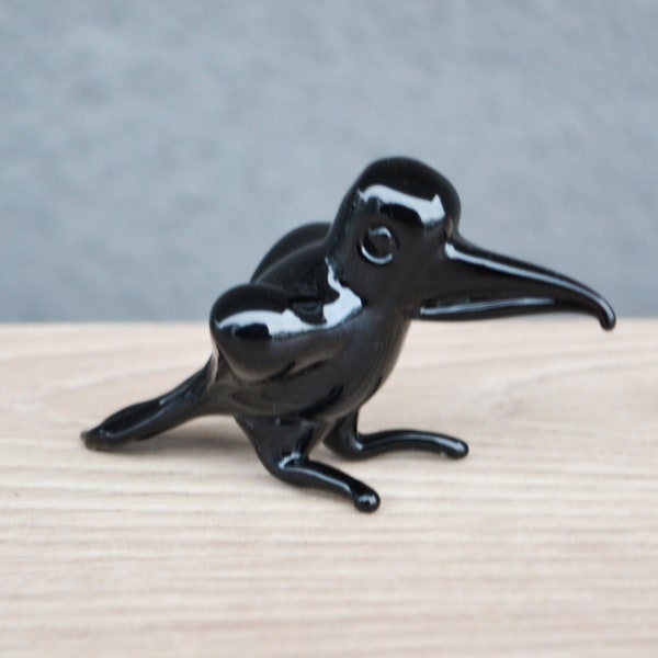 Miniature Crow - Etsy