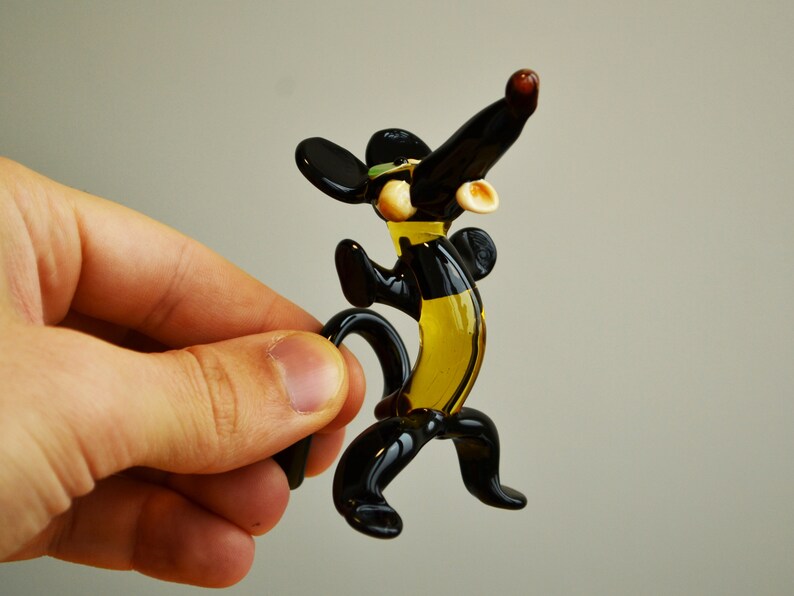 Big Glass Mouse Figures Sculpture Mouse Figurines Murano Mice | Etsy