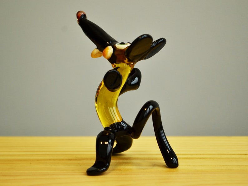 Big Glass Mouse Figures Sculpture Mouse Figurines Murano Mice | Etsy