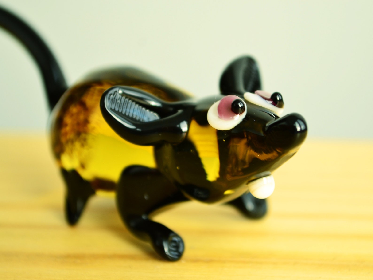 Glass Mouse Figures Sculpture Mouse Figurines Murano Mice - Etsy