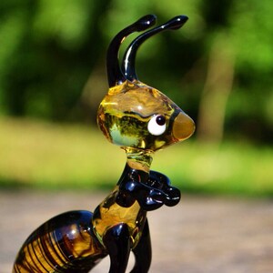 Glass Ant Figure Animal Collectible Figurine Doll House Ant Animal Ant ...