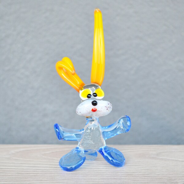 Glass Rabbit - Etsy