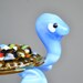 Blue Glass Turtle Figurine Animals Glass Turtles Sculpture Art - Etsy