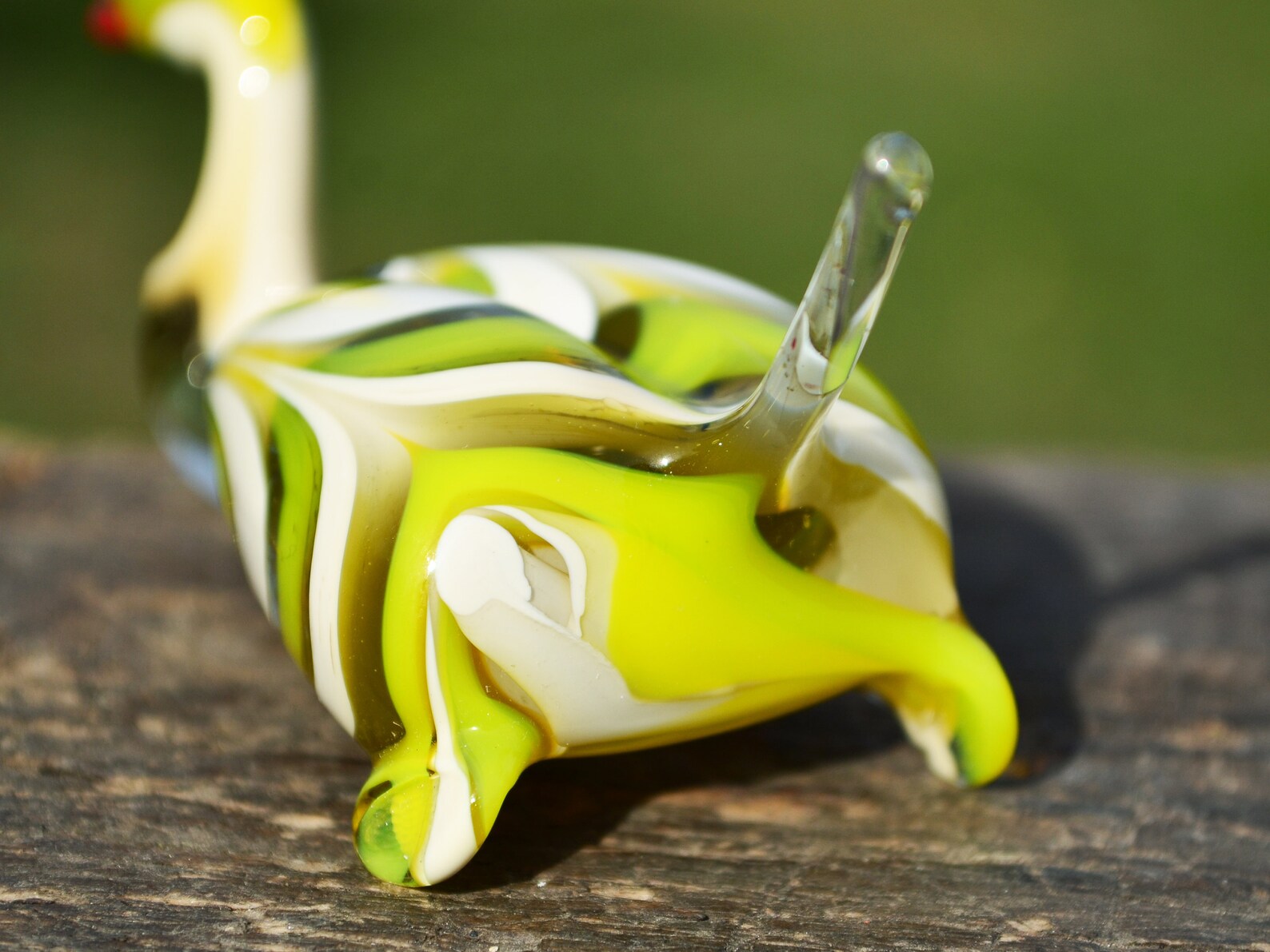 Glass Duck Figure Duck Toy Decor Duck Ornaments Duck - Etsy