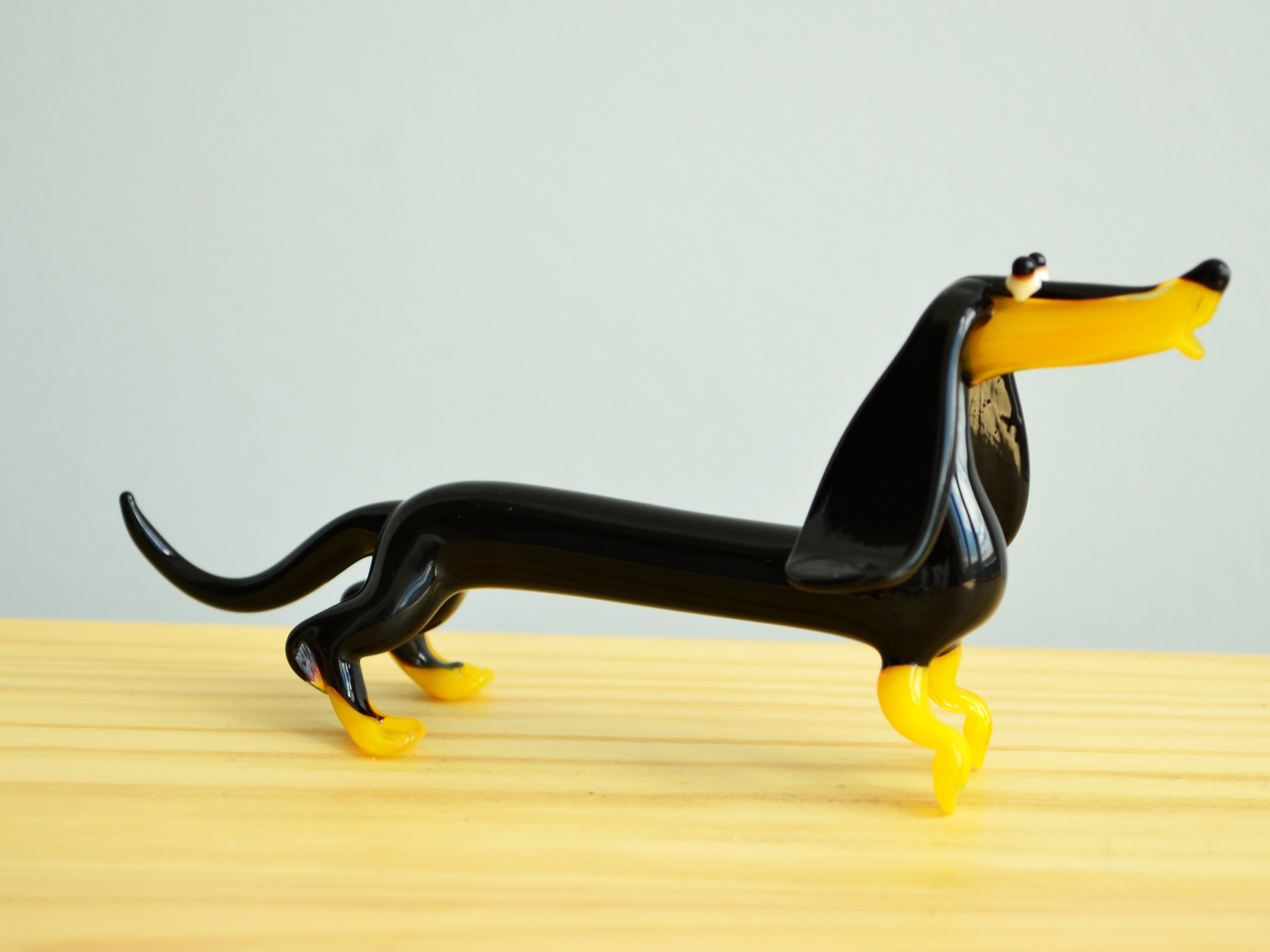 Glass Badger Miniature Collection Glass Badger Hand-Blown Animal ...