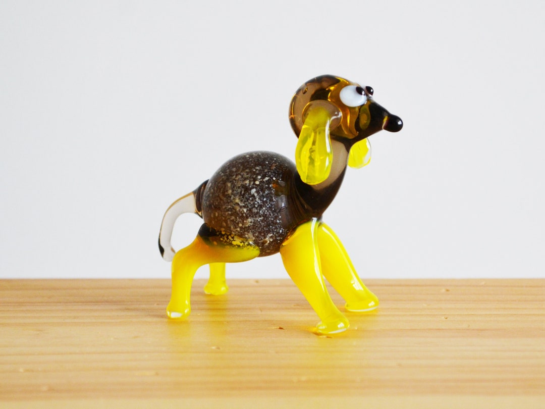 Glass Sheep Figurine Collectible Sheep Animals Glass Sheep Sculpture ...