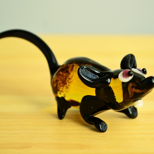 Glass Mouse - Etsy