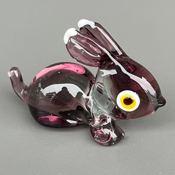 Glass Rabbit - Etsy