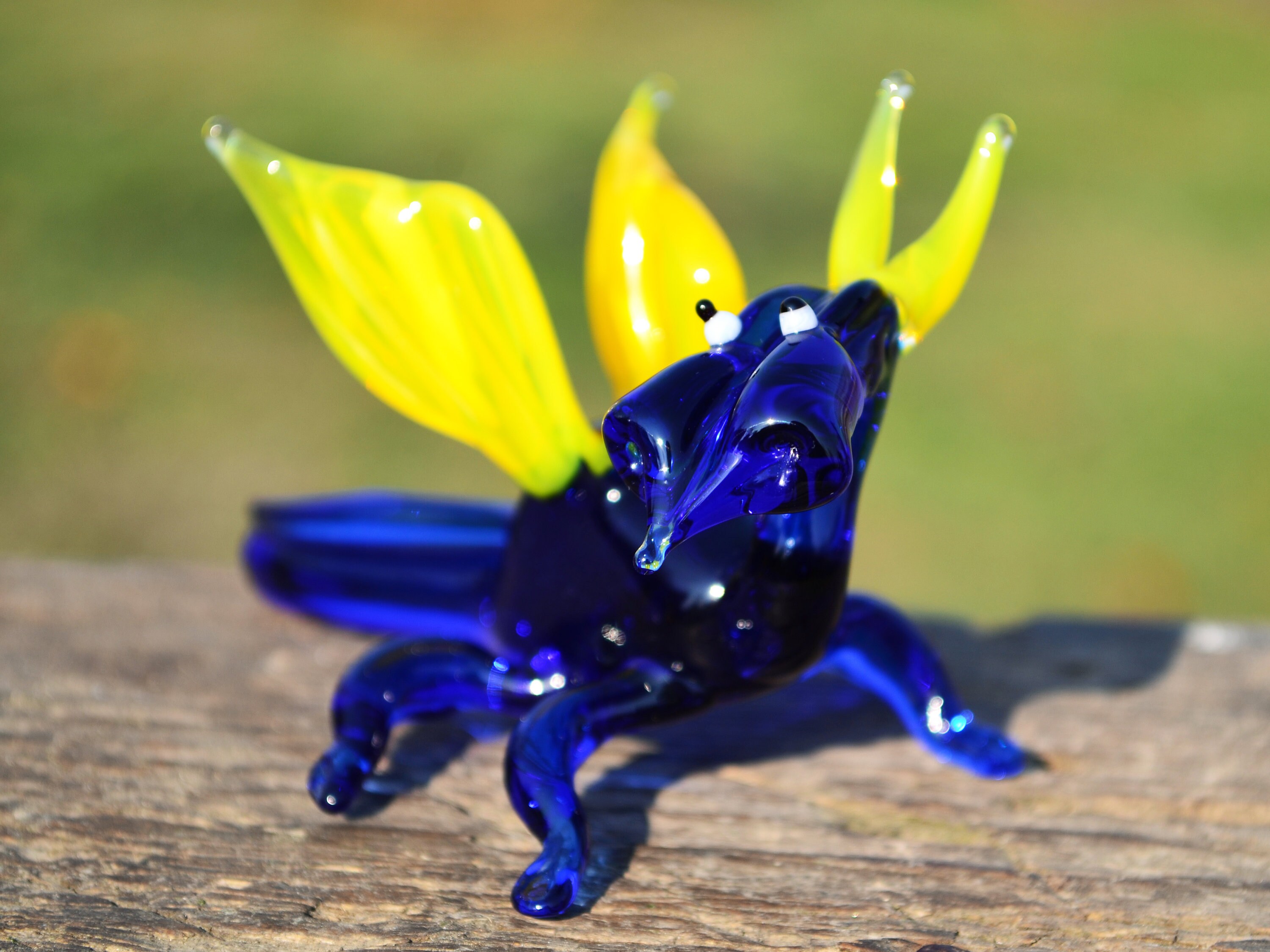 Collectible Dragon Glass Figurines Dragon Sculpture Artisan | Etsy