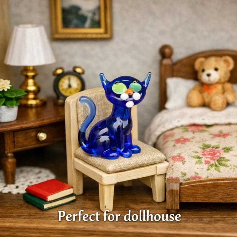 Mini Glass Animal Figurines, Choose Your Animal, Tiny Blown Glass ...