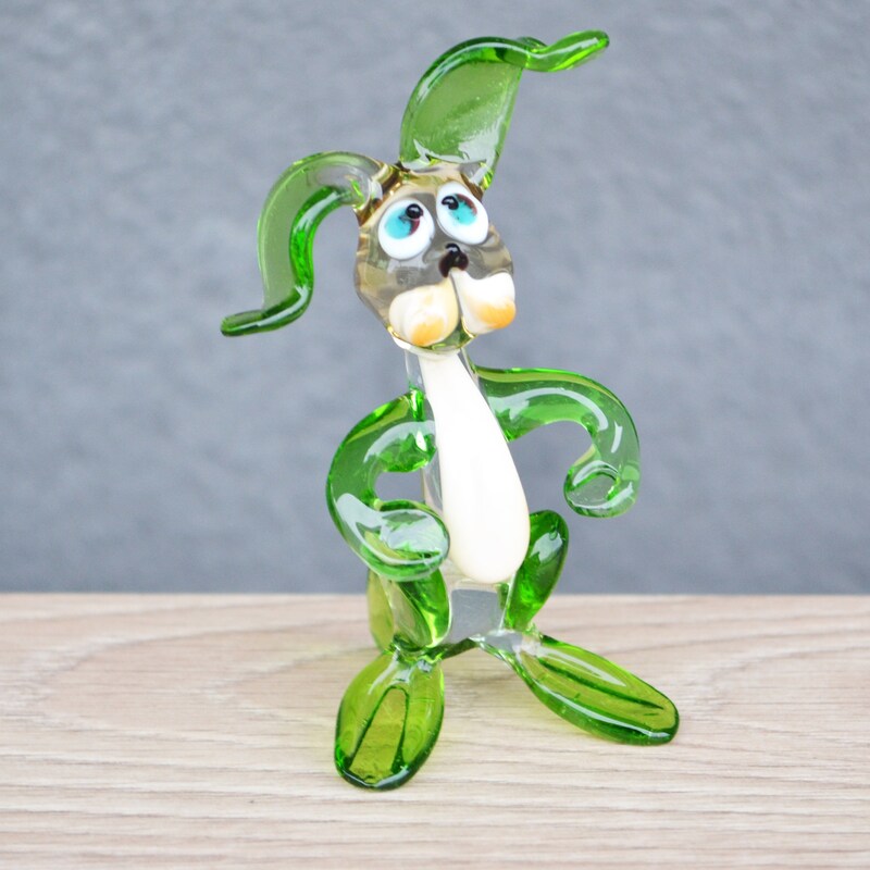 Glass Rabbit - Etsy