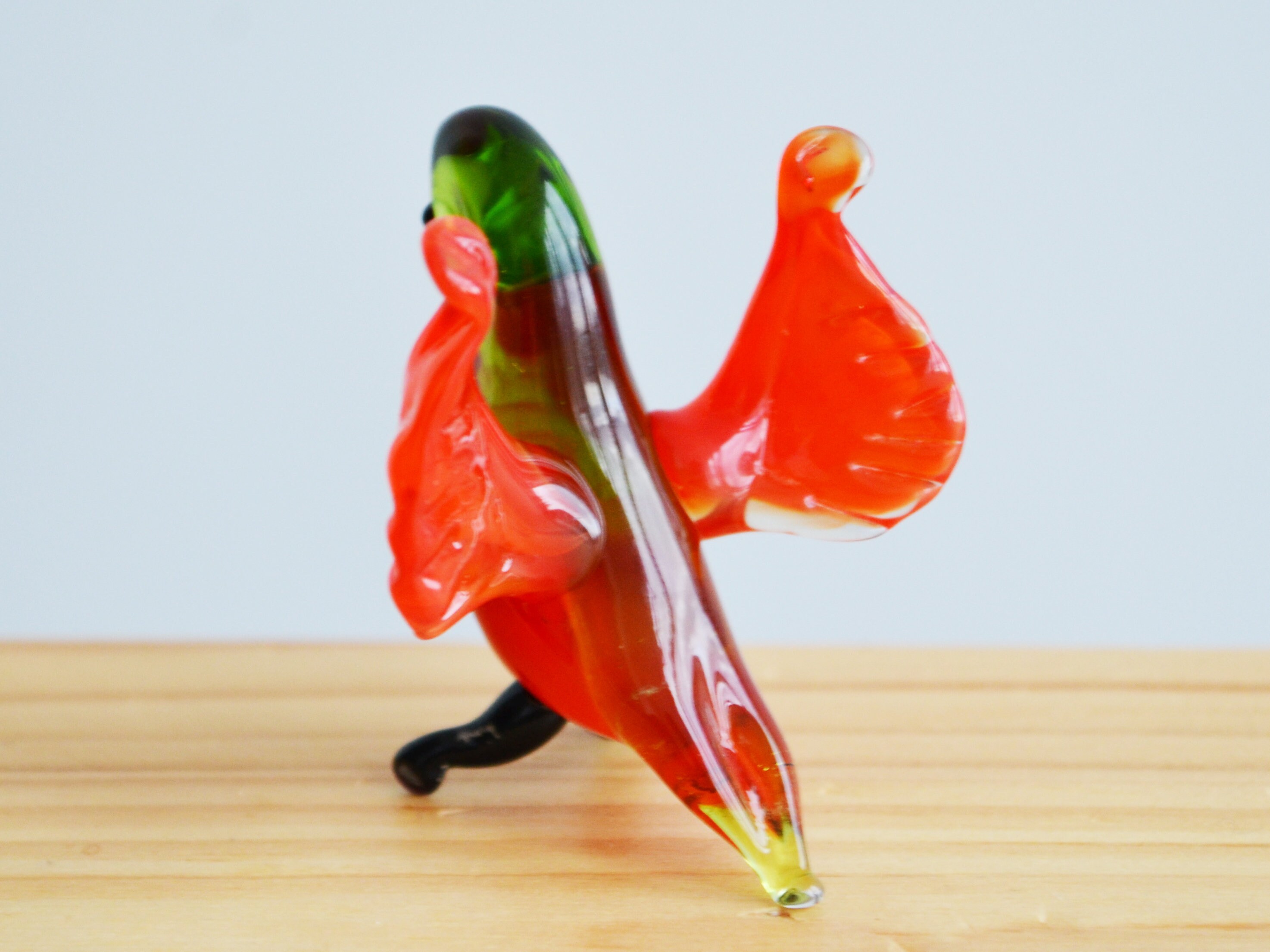 Red Parrot Figurine for Decoration Parrot Statue Decor Artwork - Etsy