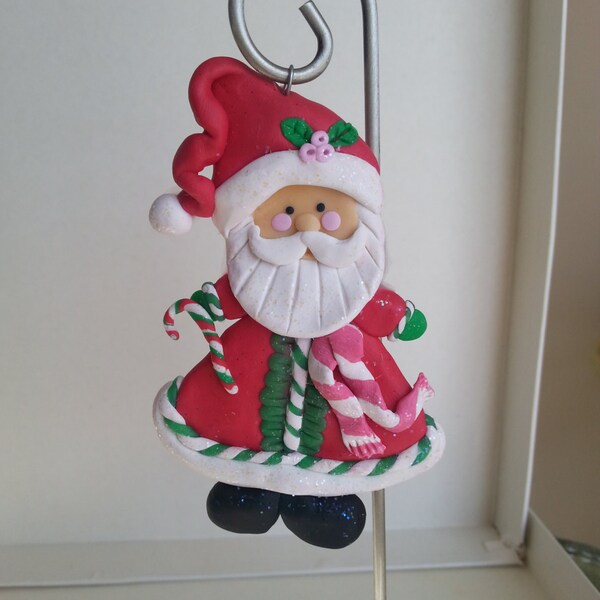 Clay Face Santa - Etsy