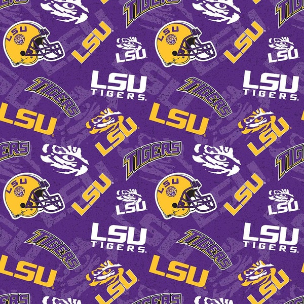 Lsu Fabric - Etsy