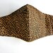 Cheetah Print Face Mask With Sewn in Filter, Pocket and Nose Wire - Etsy