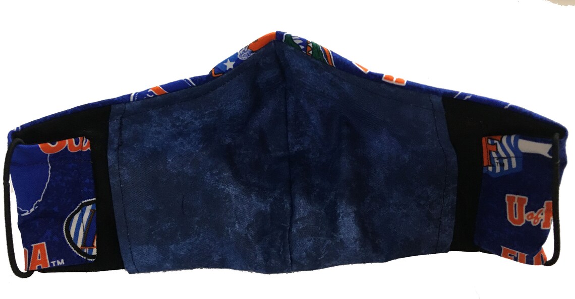 University of Florida florida Gators Face Mask With Sewn in - Etsy