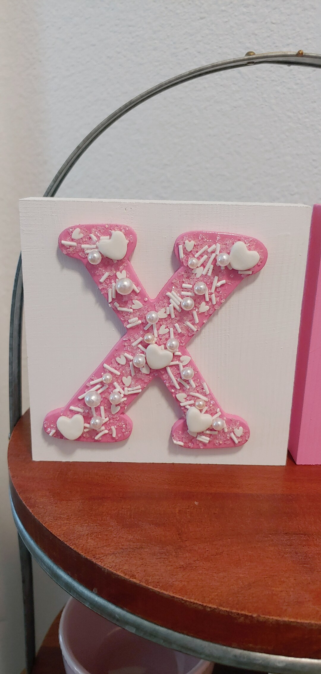 X O Candied Wood Letters for Valentine's - Etsy