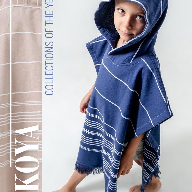 Turkish Surf Ponchos Kids - Etsy