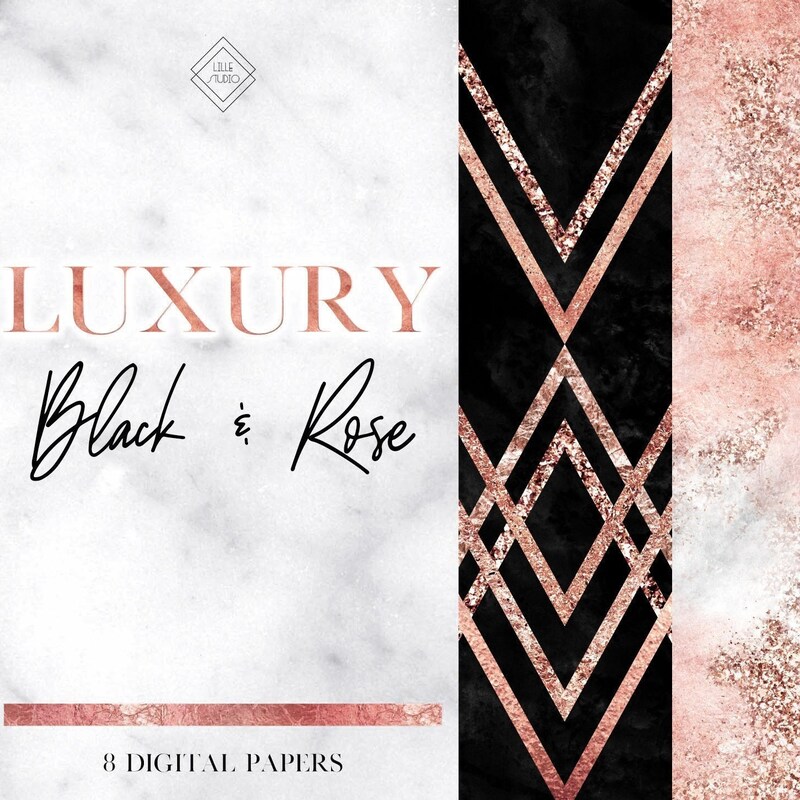 Black and Gold Background - Etsy