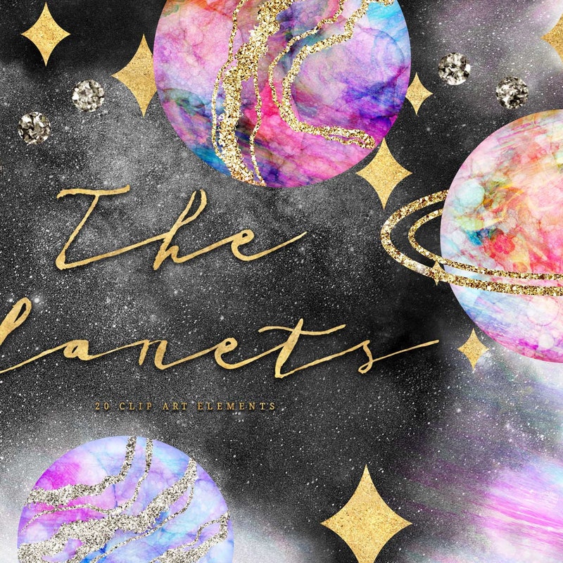 Space Clip Art - Etsy