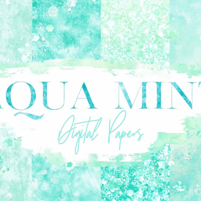 Aqua Mint Green - Etsy