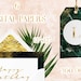 Emerald Green Gold Digital Paper - Watercolor Marble Background ...