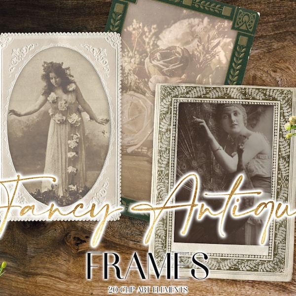Fancy Digital Frames - Etsy