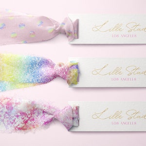 Pastel Rainbow Seamless Digital Paper - Watercolor Confetti Stripe ...