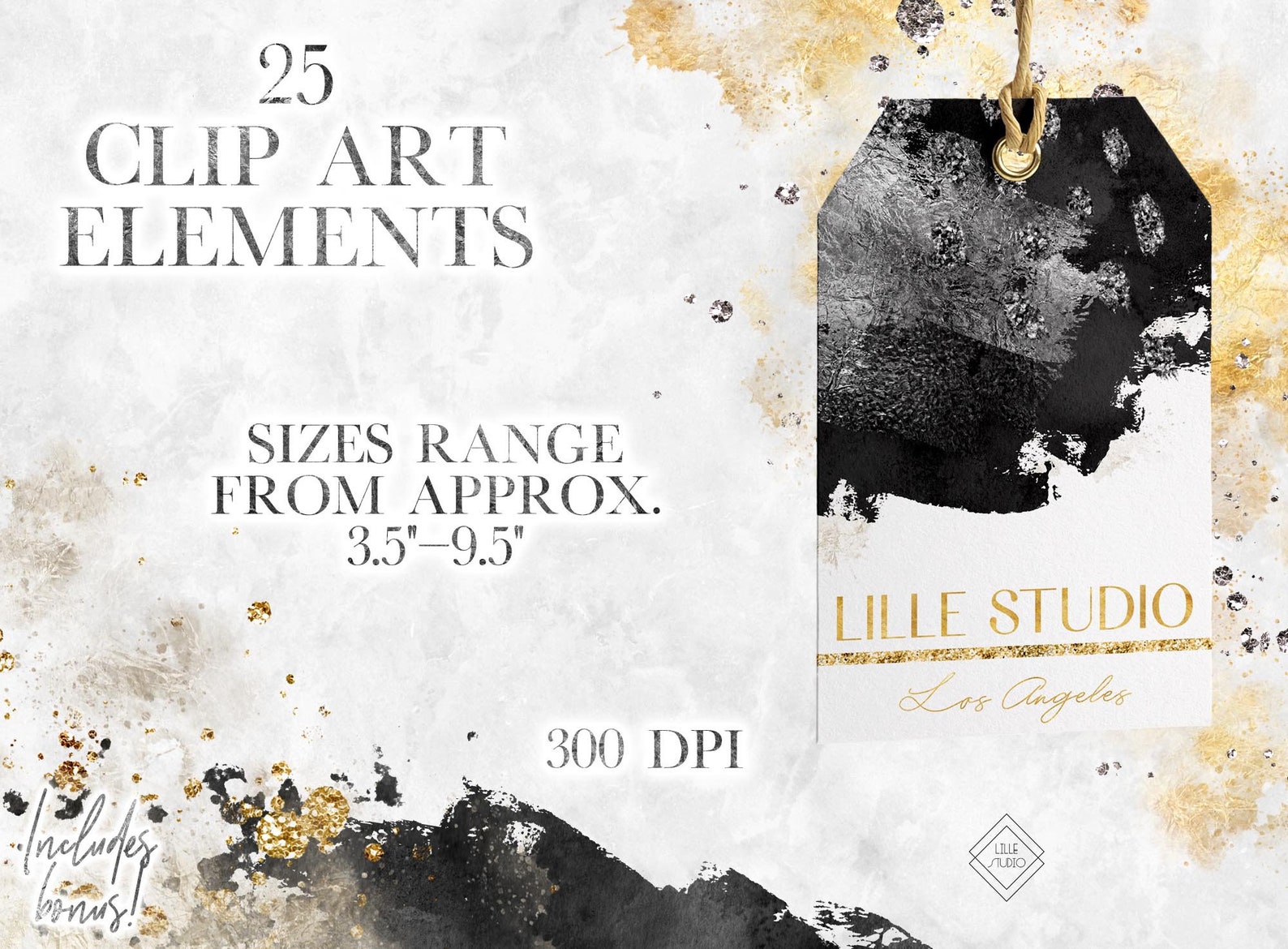 Black Watercolor Clipart Brush Strokes PNG Brush Stroke - Etsy