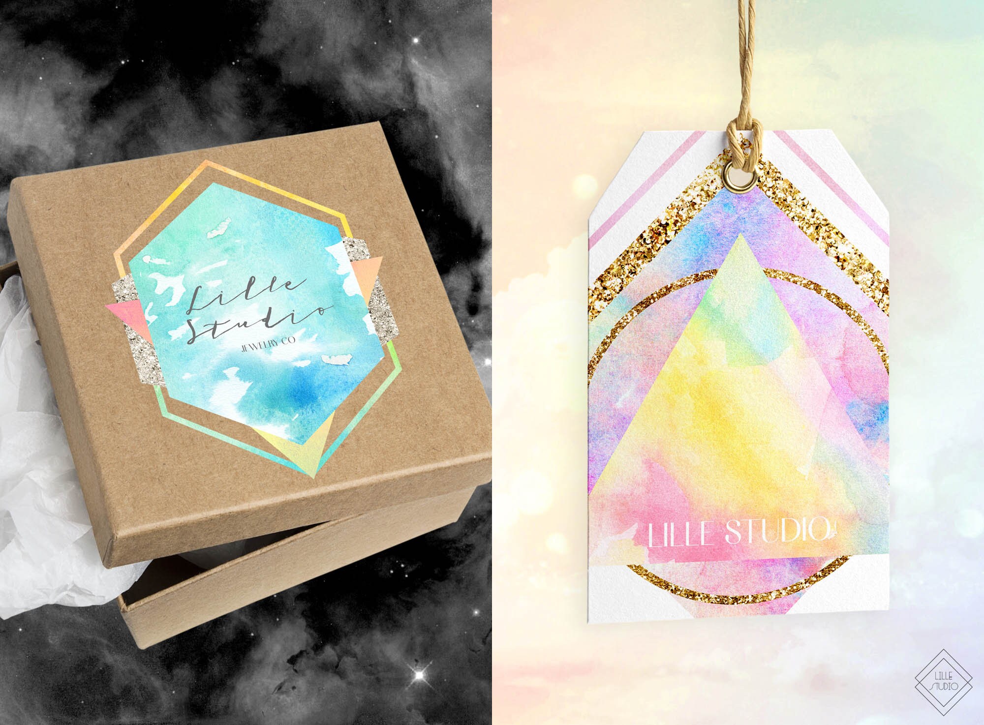 Geometric Watercolor Clipart Abstract Shapes Water Color - Etsy