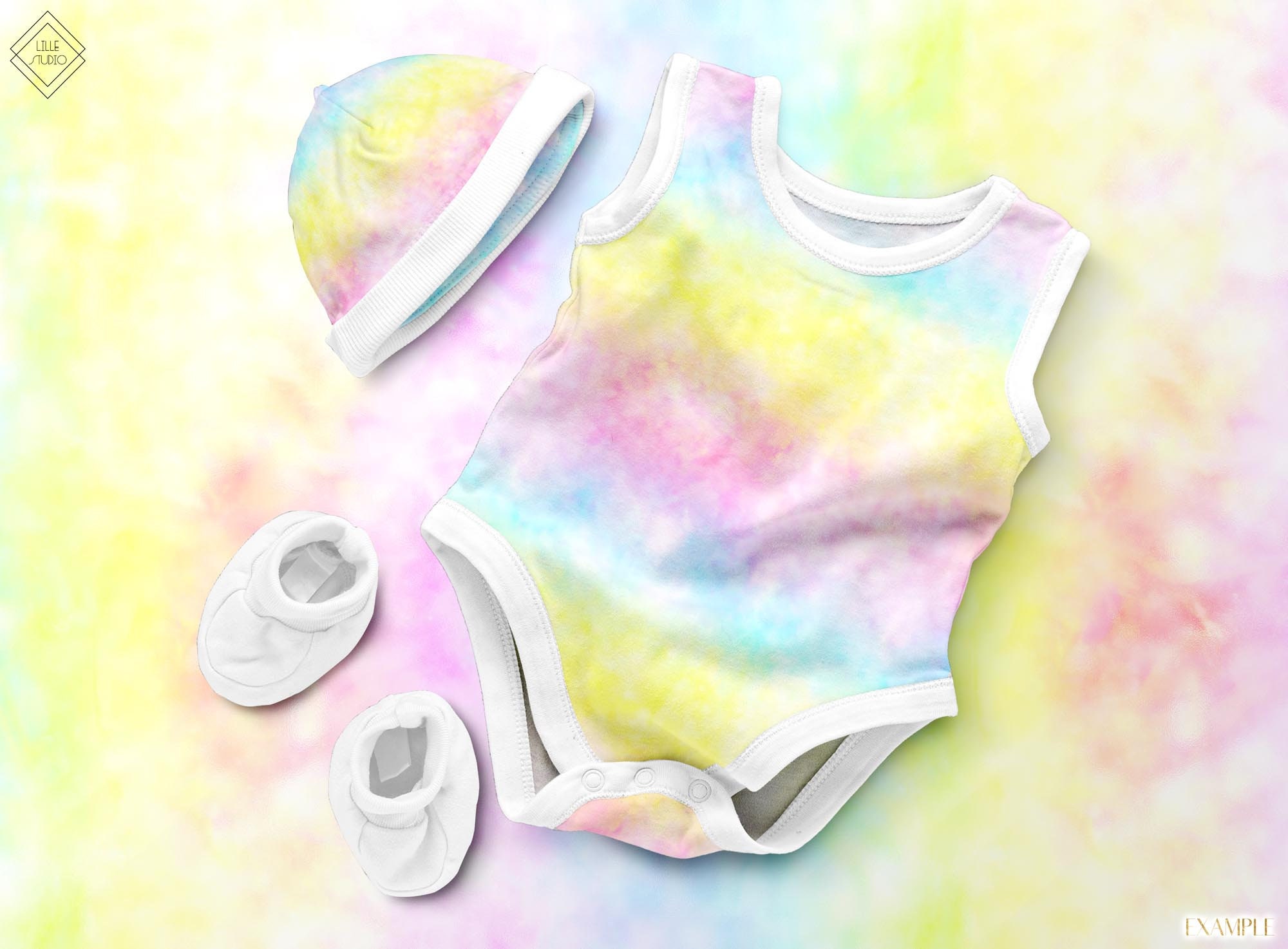 Pastel Gradient Seamless Digital Paper Rainbow Pattern | Etsy