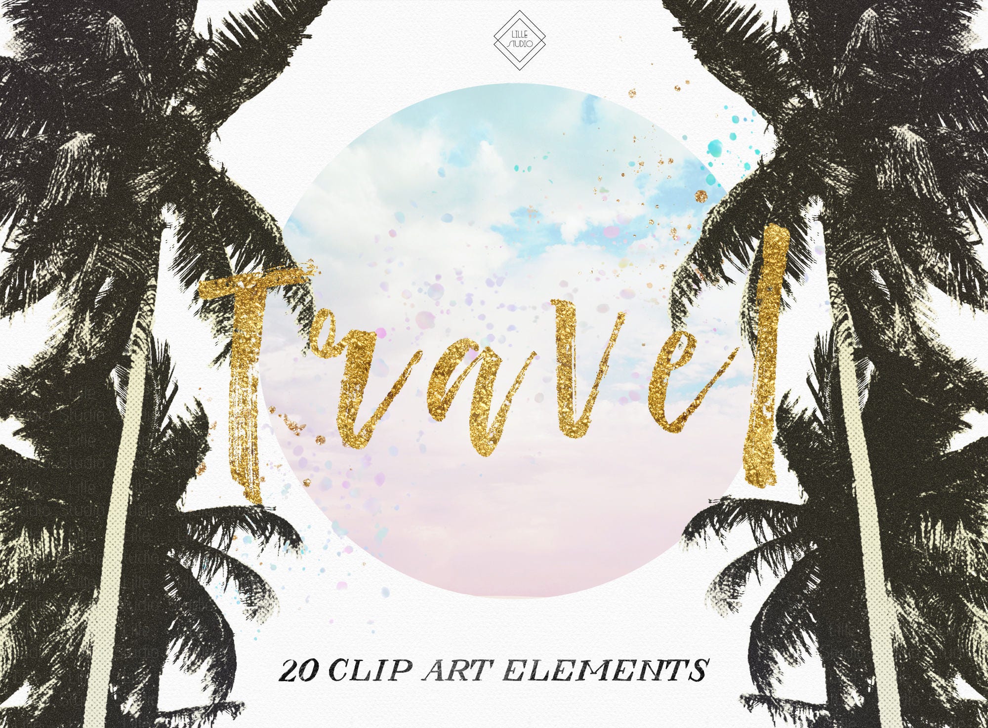 Travel Clipart Wanderlust Summer Clip Art Adventure Road - Etsy