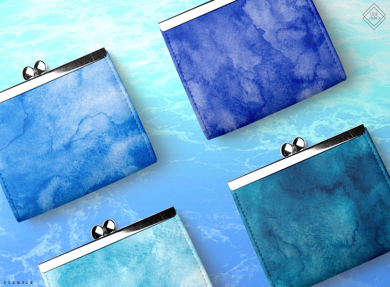 Seamless Blue Watercolor Digital Paper Pattern Aqua Navy - Etsy