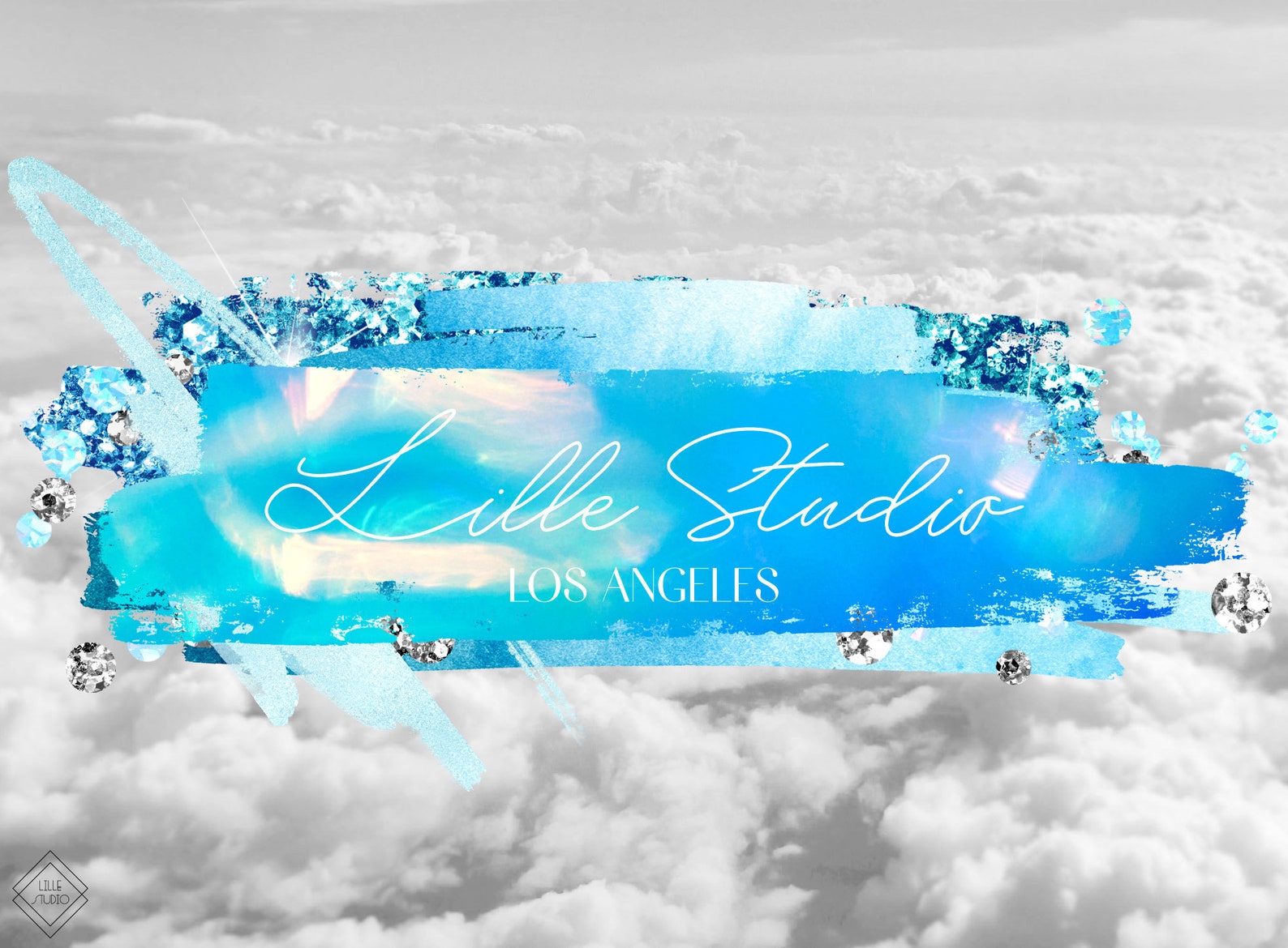 Blue Brush Strokes Clipart Navy Watercolor Stroke Clip Art | Etsy