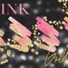 Pink Gold Digital Paper - Watercolor Glitter Background - Water Color ...
