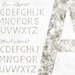 Quartz Crystal Alphabet Clipart Diamond Letter Clip Art Monogram Luxury ...
