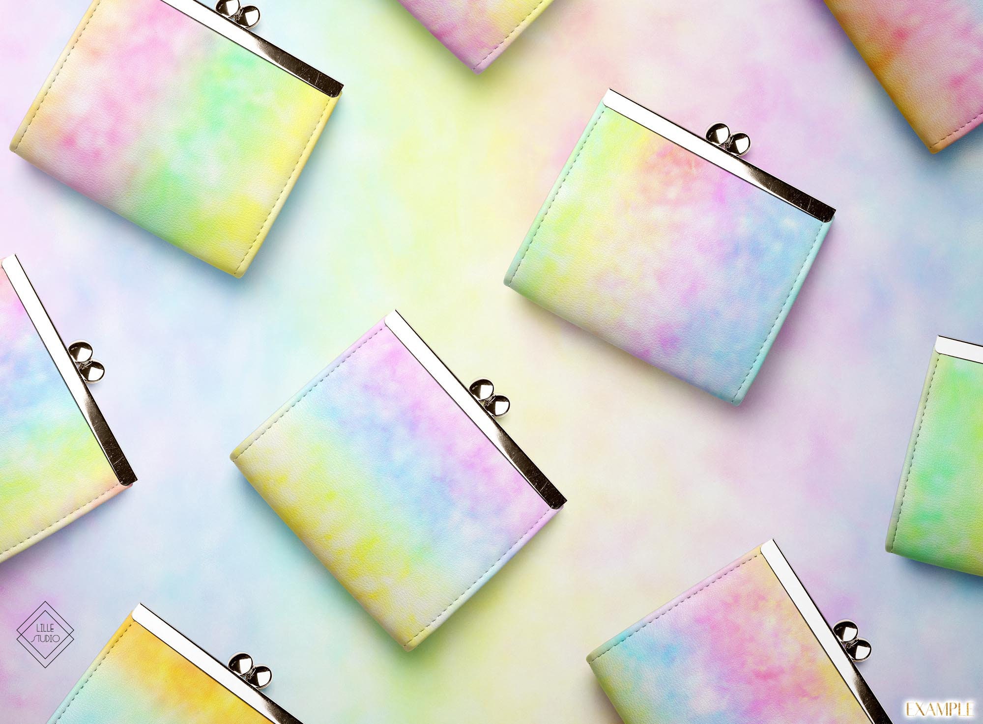 Pastel Gradient Seamless Digital Paper Rainbow Pattern | Etsy