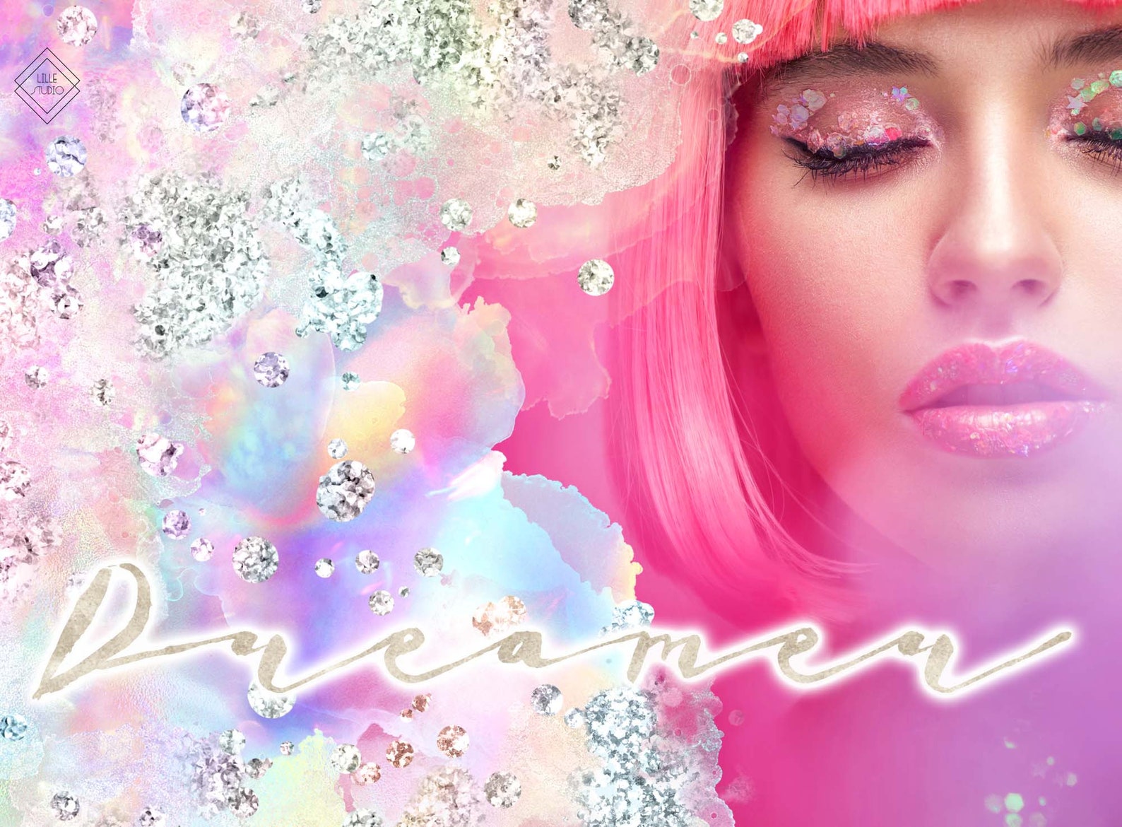 Pastel Rainbow Clipart Unicorn Watercolor Clip Art - Etsy