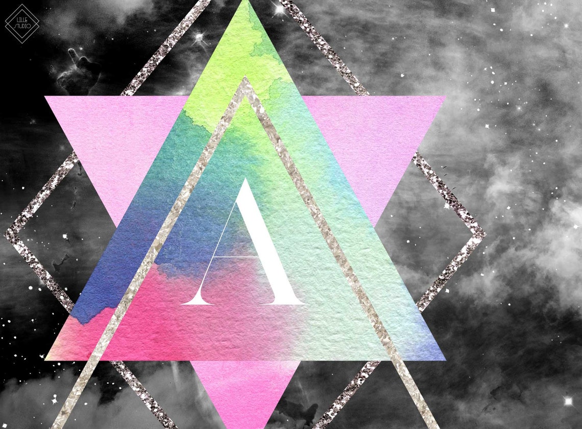 Geometric Watercolor Clipart Abstract Shapes Water Color - Etsy