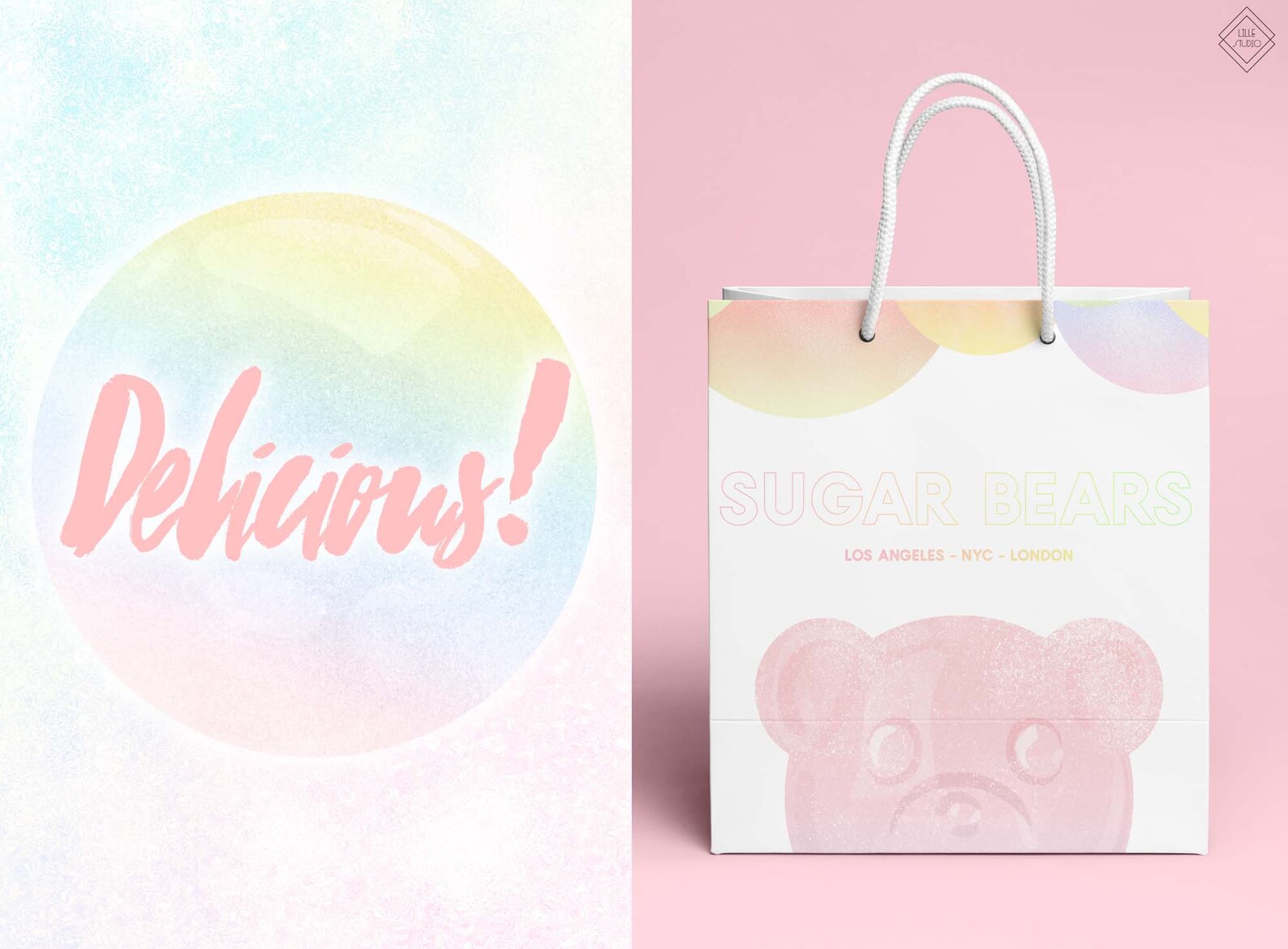 Rainbow Gummy Candy Clipart Pastel Sweets Bubble Gum Clip | Etsy